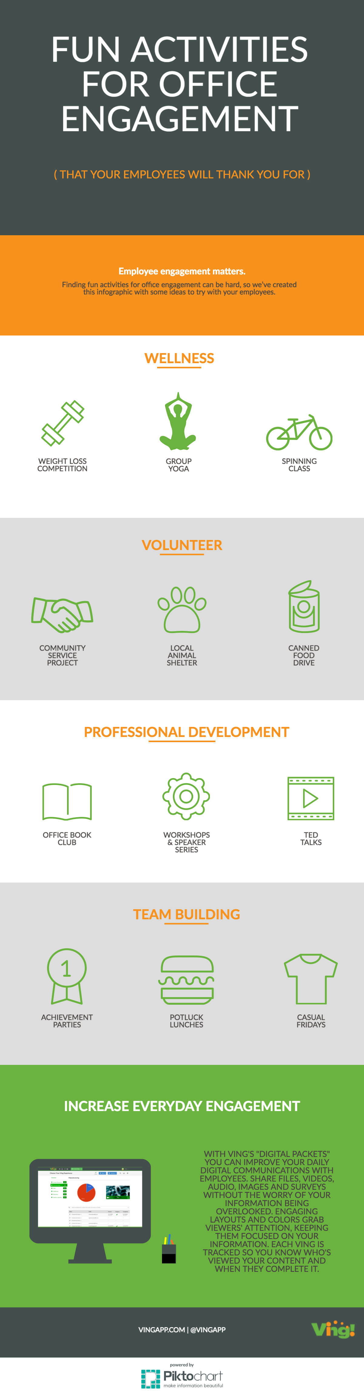 Fun Activities for Office Engagement [Infographic]