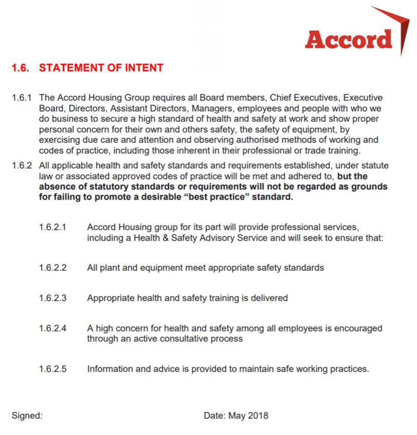 How To Write A Safety Policy For Employees